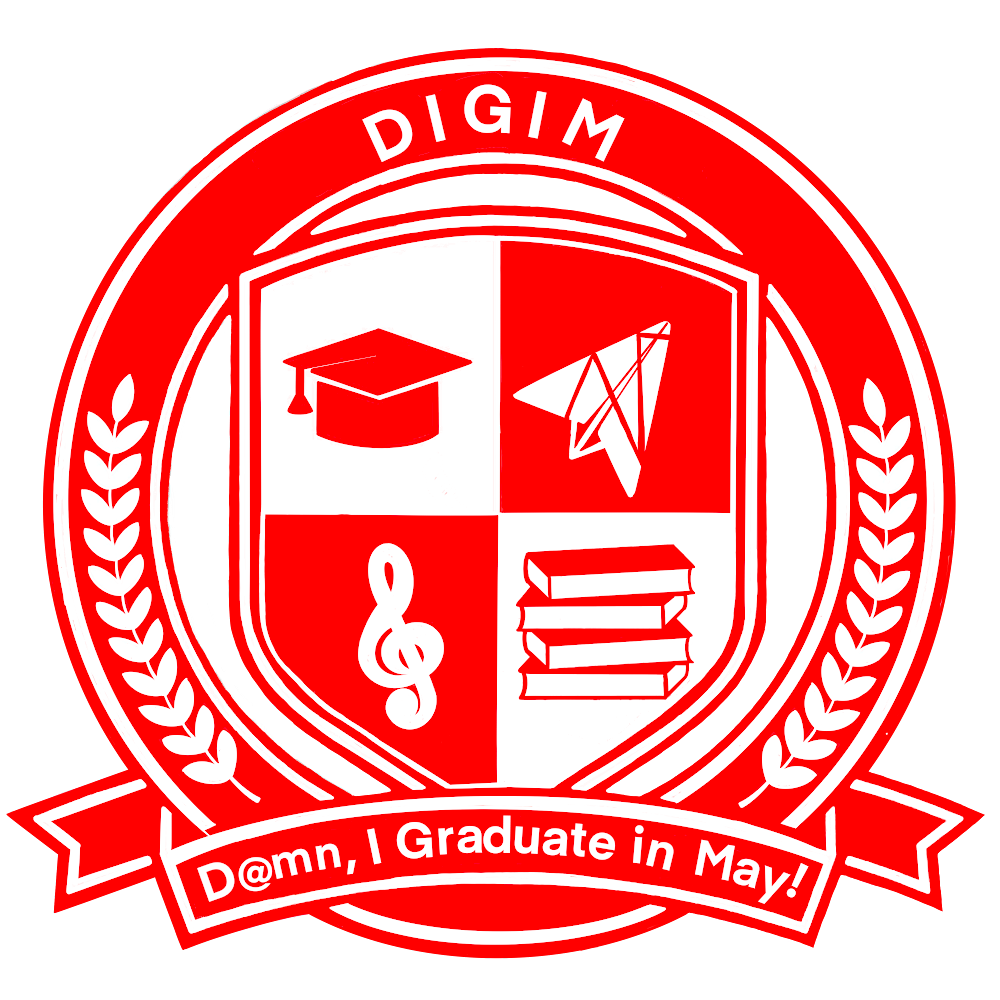 DIGIM: D@mn, I Graduate in May! Book – DIGIM Store